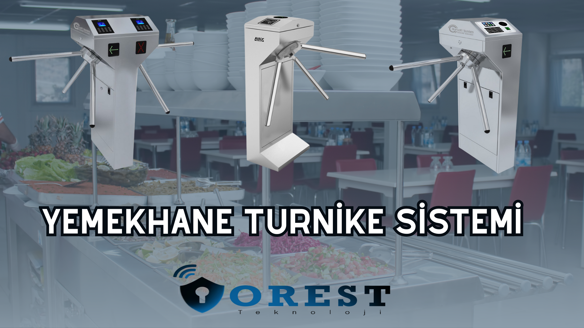 Yemekhane turnike sistemi